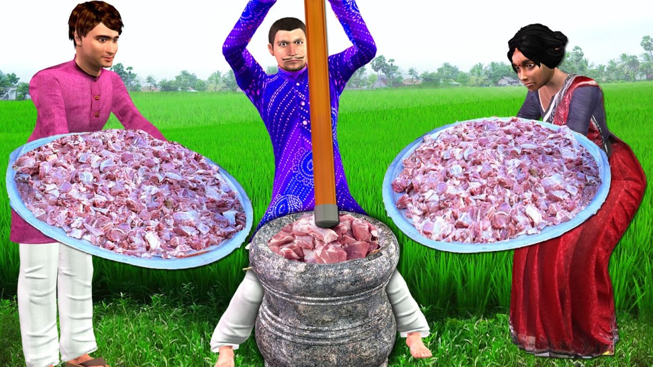 मटन सूप Mutton Soup Recipe Street Food Mutton Village Cooking Comedy ...