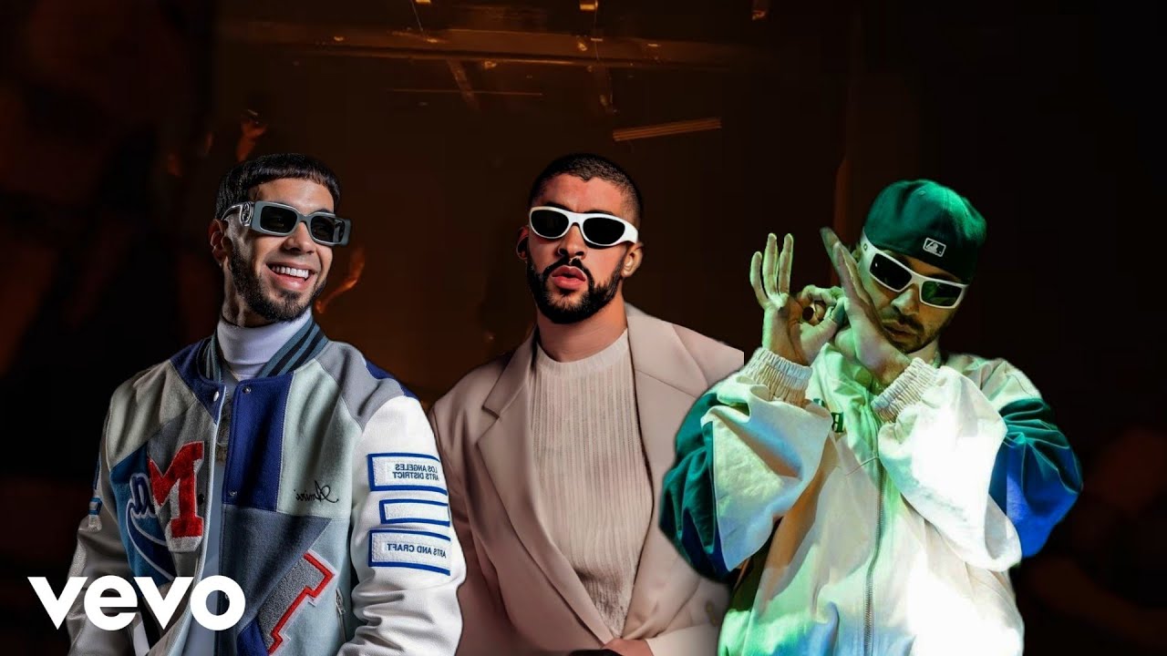 Anuel AA, Feid, Bad Bunny & Myke Towers - La Hora (Music Video) Prod ...