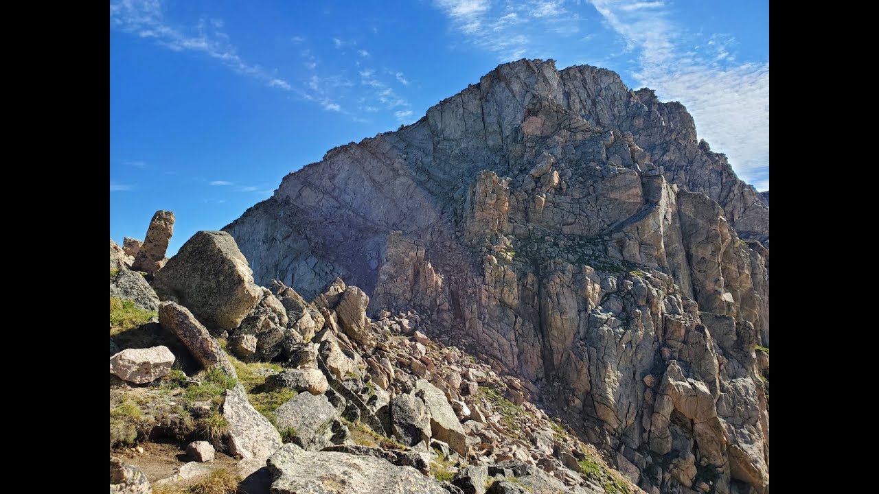 Mt Bierstadt and Mt Evans (CO 14ers) -- Sawtooth Traverse - YouTube