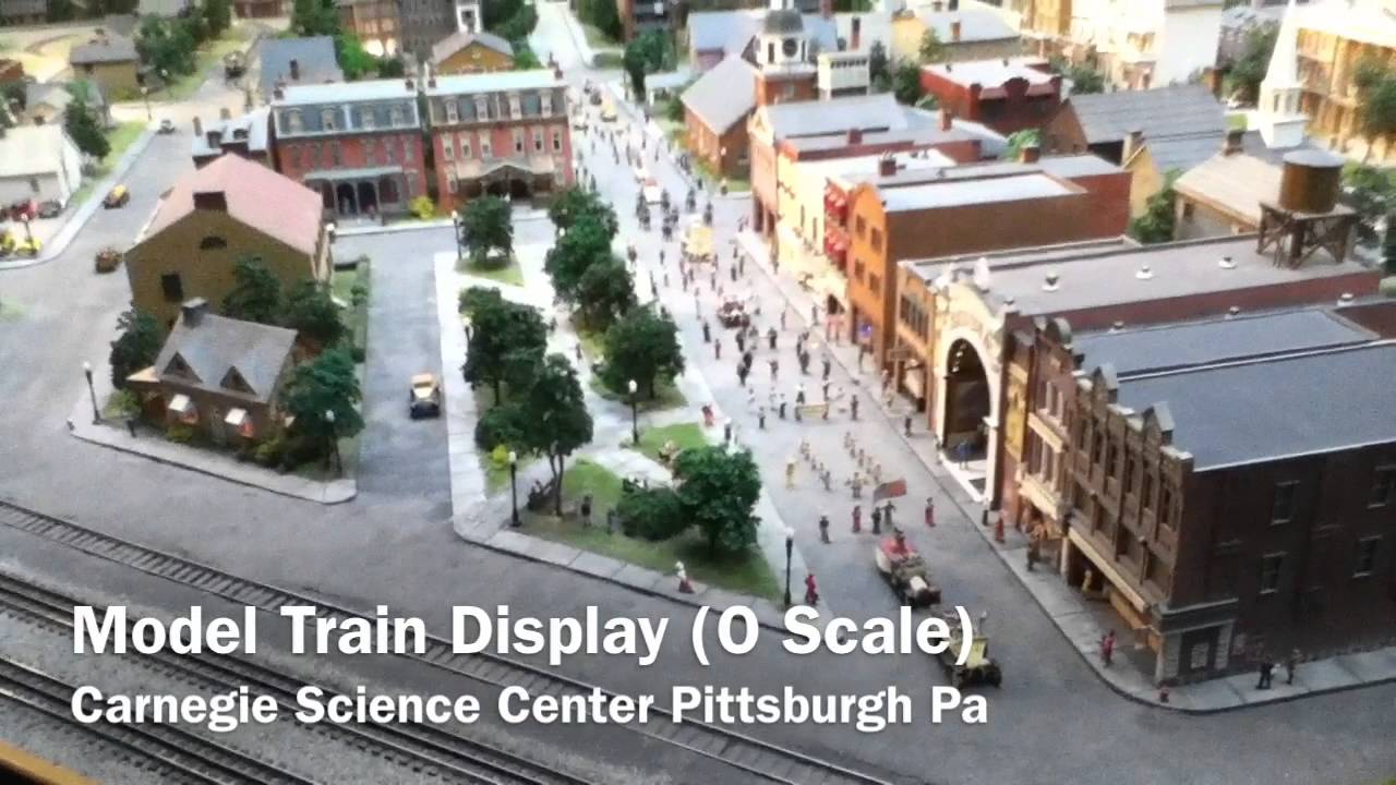 Carnegie Science Center/with O Scale Model Railroad - YouTube