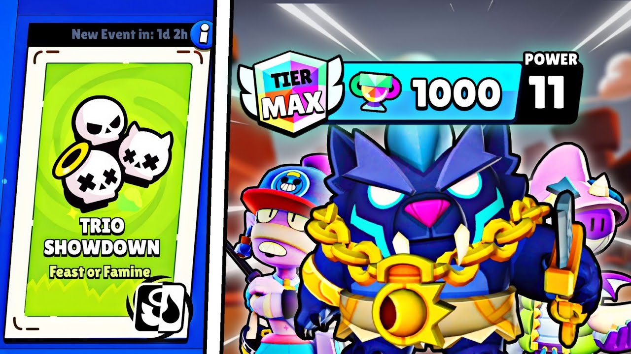 This TRIO SHOWDOWN STRATEGY is FREE TROPHIES!!!😱 (Easy Tier Max) - YouTube