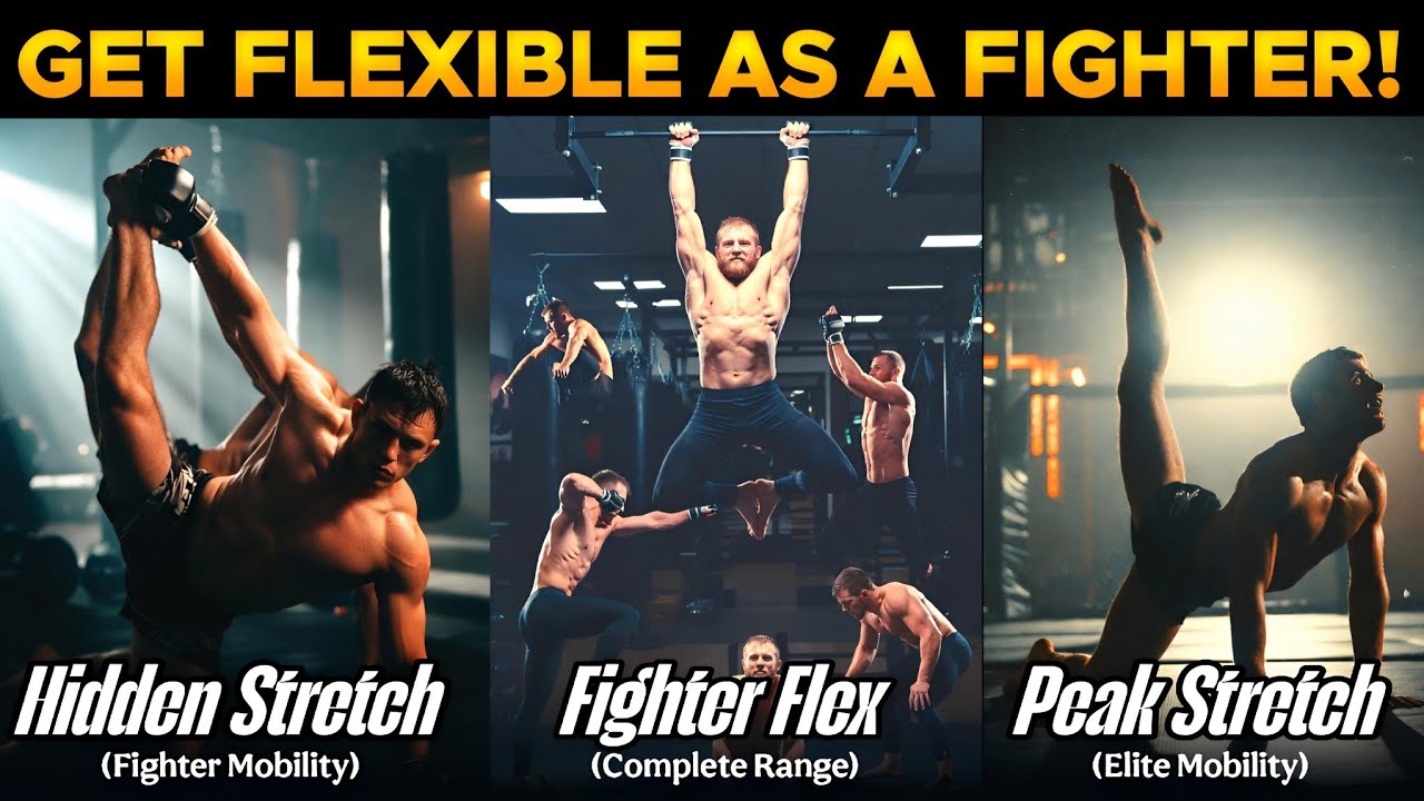 How To Get Flexible As A Fighter, One Time Forever - YouTube