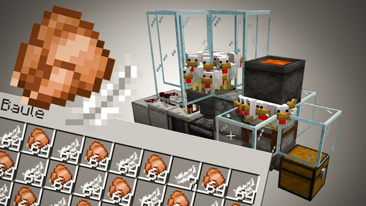 🔥Nuova Farm di Polli🐔 MINECRAFT 1.21+ - YouTube