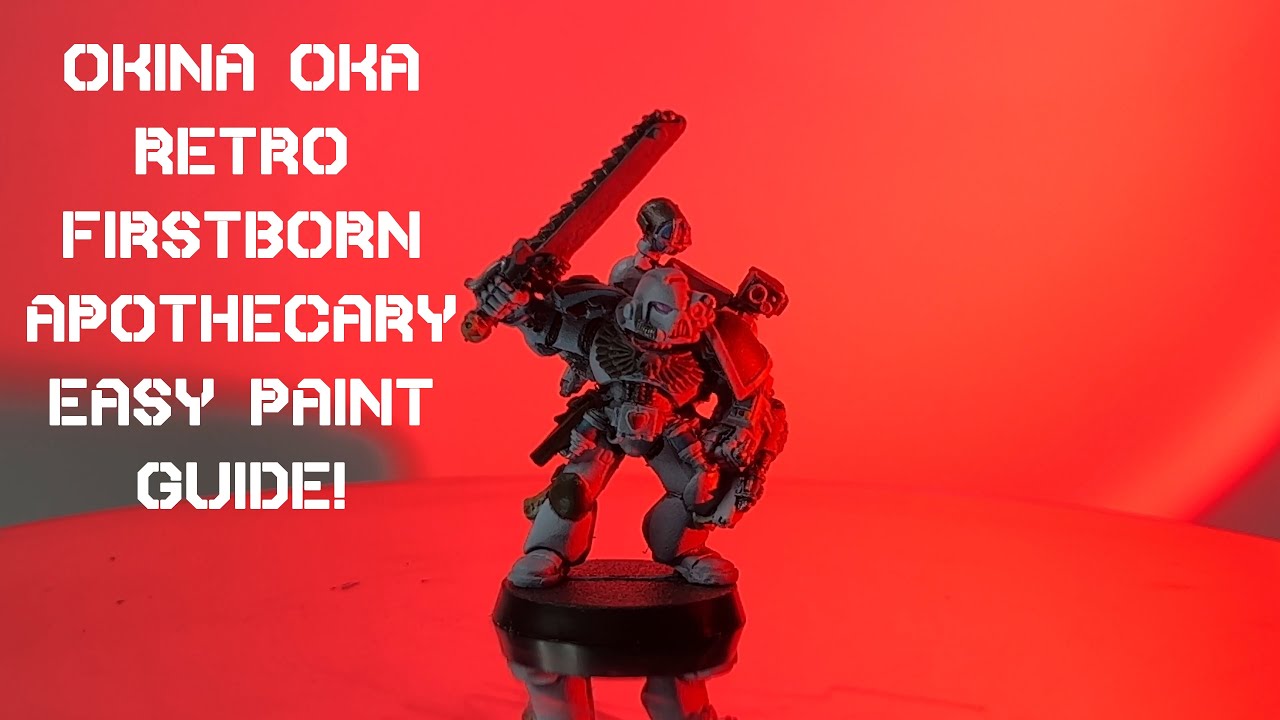 Retro Firstborn Apothecary! Warhammer Made Easy - YouTube