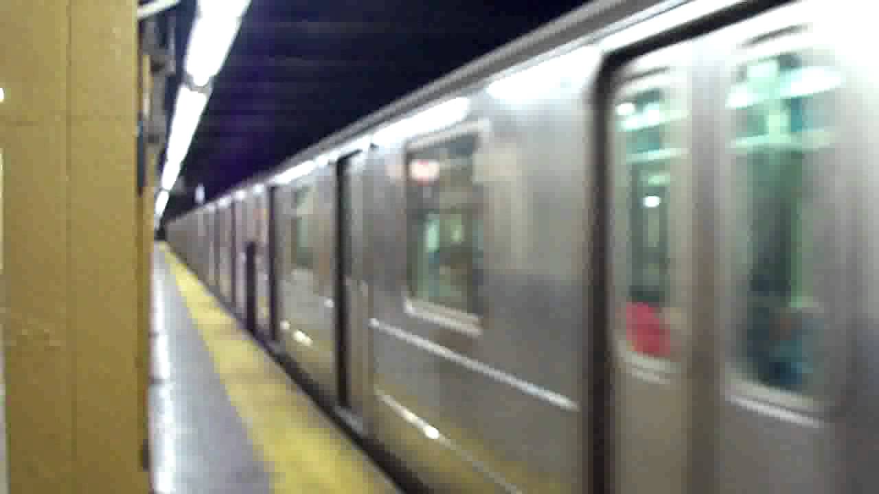 NYC Subway: R62 (3) Train Leaving Houston Street - YouTube