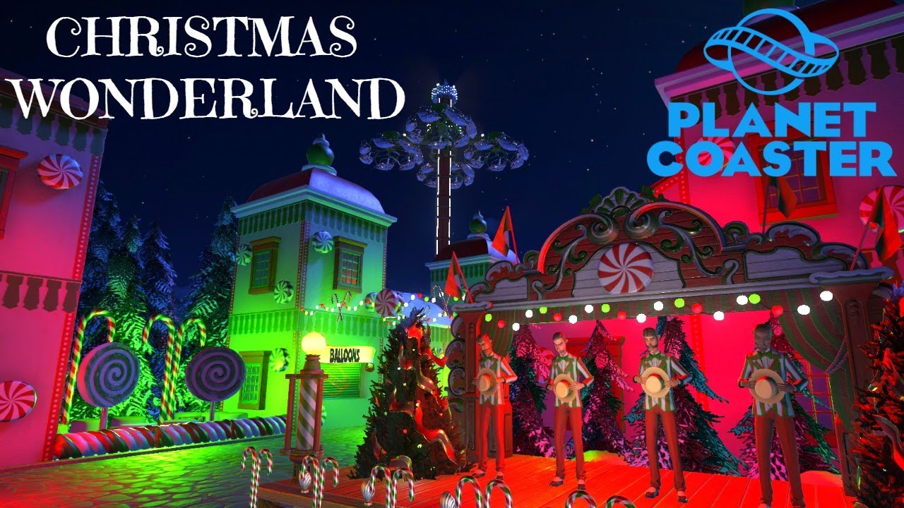 Let's Play Planet Coaster - Christmas Wonderland Episode 2 - YouTube