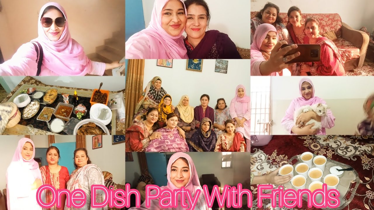 One Dish Party With Friends || One Dish Party At Lunch || Farzana House ...