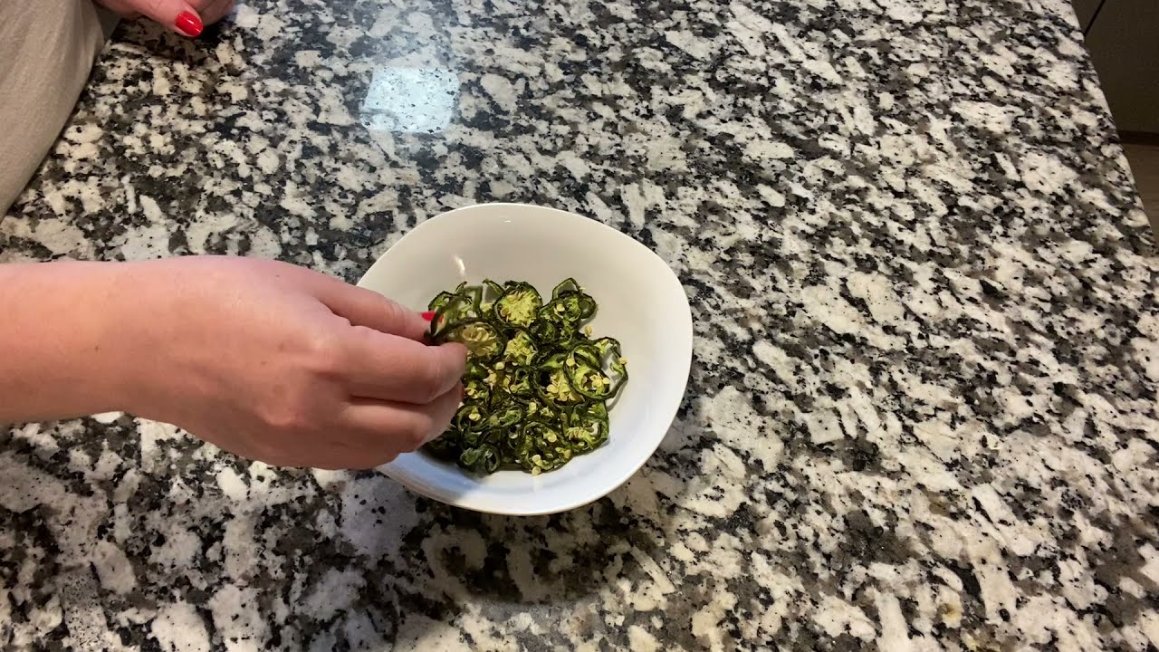 Dehydrating Jalapeños In The Ninja Foodi XL Grill #thebeachlady # ...