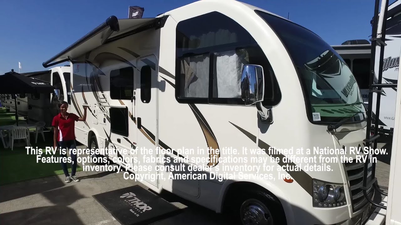 2019 Thor Motor Coach Axis 25.6 - YouTube