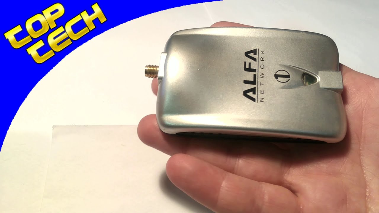 Alfa Wireless Wifi Network Adapter Review - YouTube