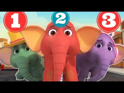 EK MOTA HATHI 3D ANIMATION HINDI NURSERY RHYMES FOR KIDS - YouTube
