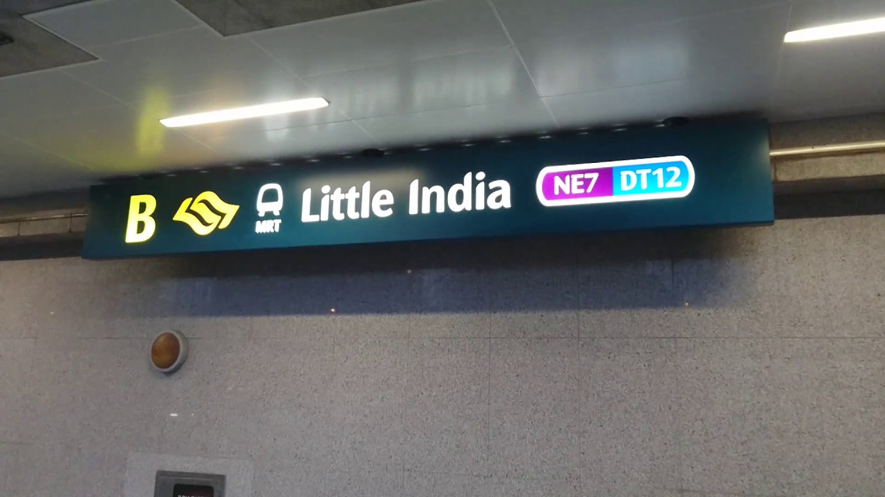 Singapore, Little India MRT station, OTIS elevator - YouTube