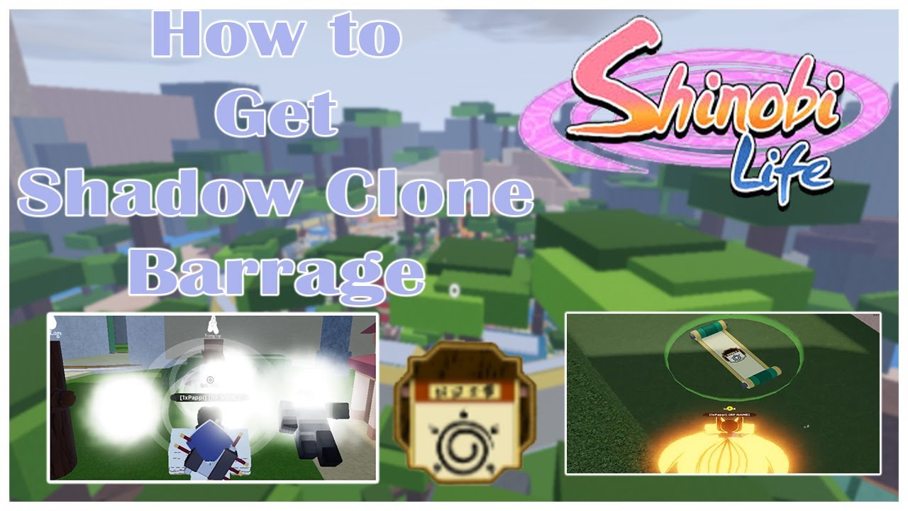 Shinobi Life 2-Shadow clone Barrage - YouTube