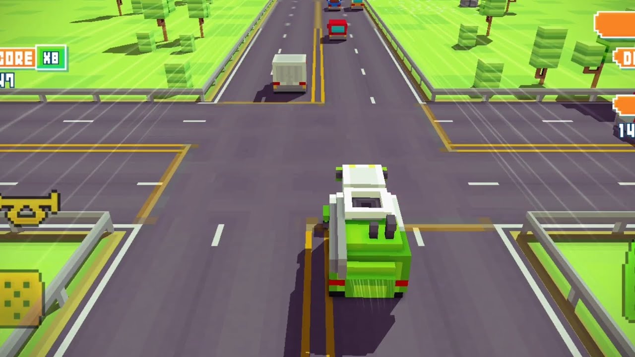 Blocky car racing game level 37 - YouTube
