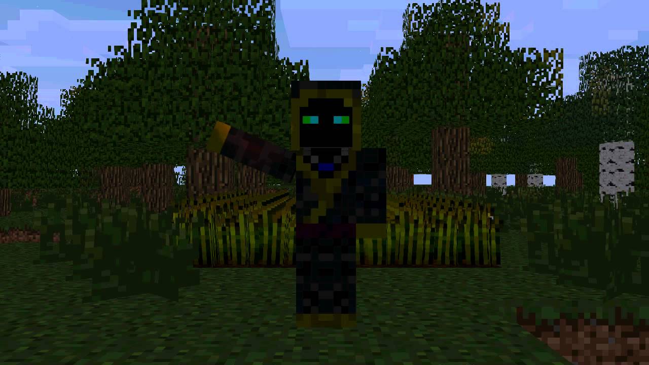 Minecraft Animation - Waving Test - YouTube