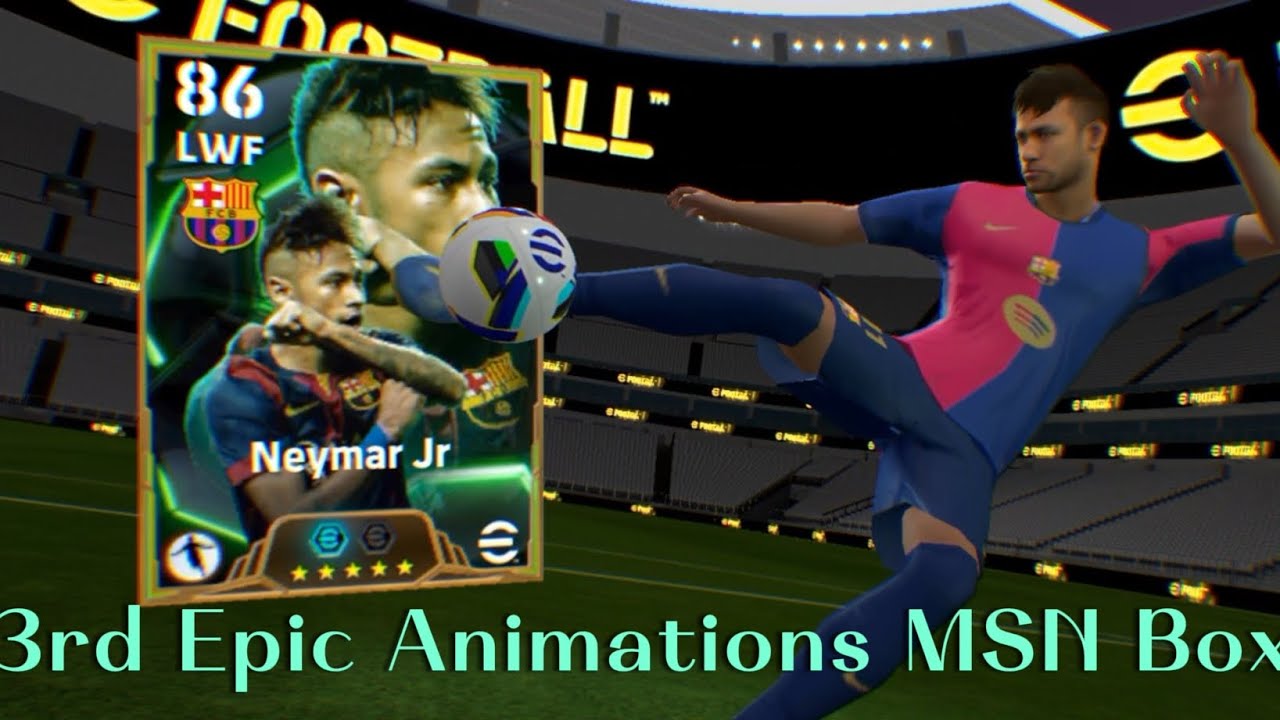 3rd Animation MSN Box Opening Neymar Done 2 id Messi Done 1id Speech ...