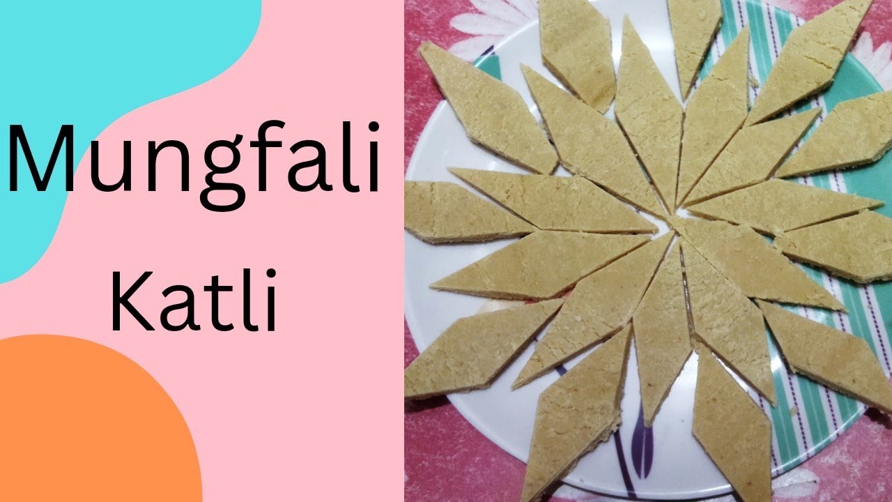 Kaju Katli style mungfali Katli recipe/ Diwali special peanut Katli ...