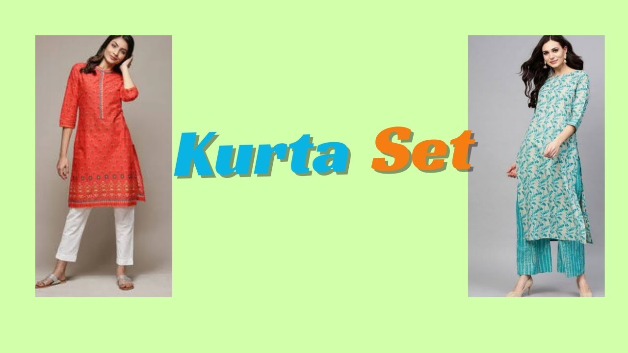 Best And New Kurta Set Design | Top Kurti Set - YouTube