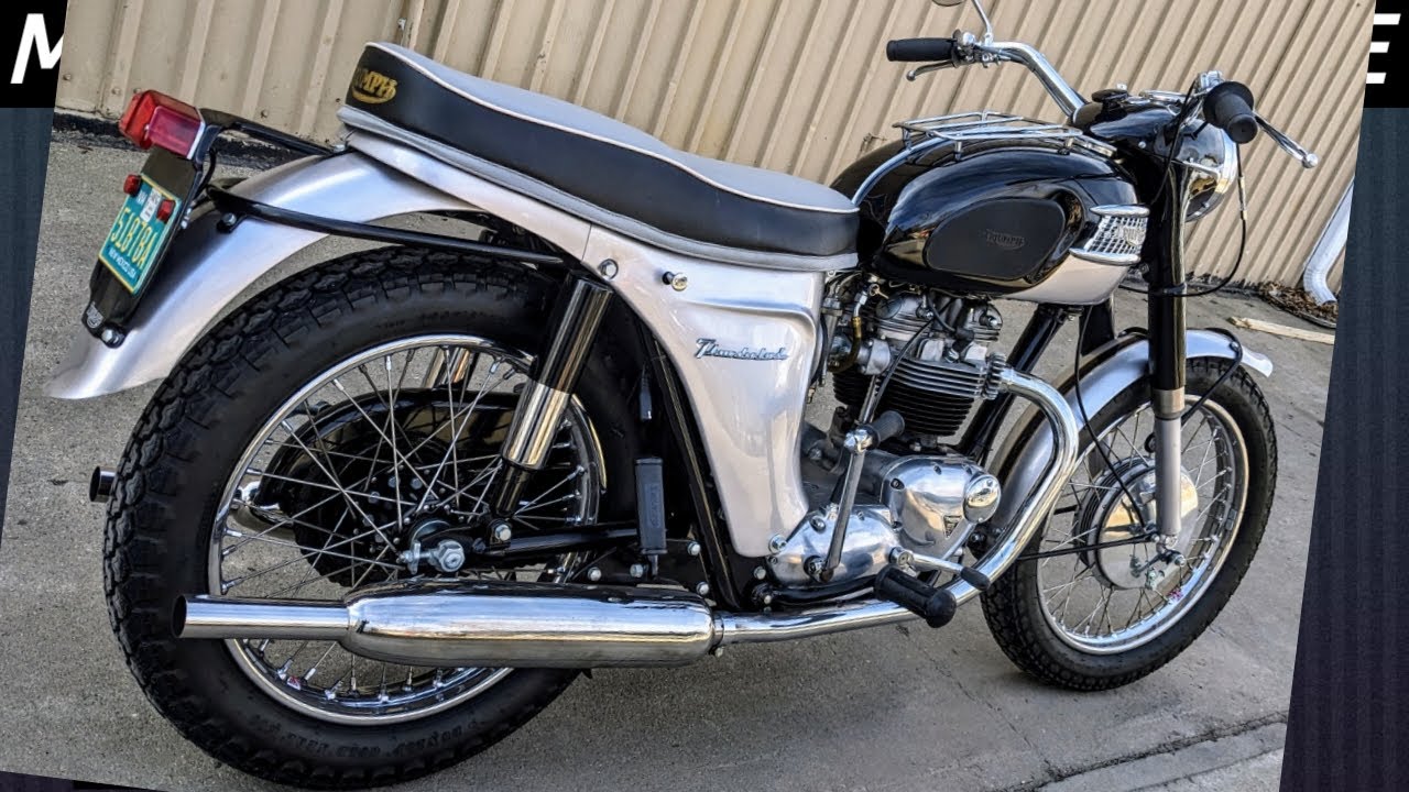 Fabulous Triumph Thunderbird of 1964 - Beyond Beautiful - Wahoo! - YouTube