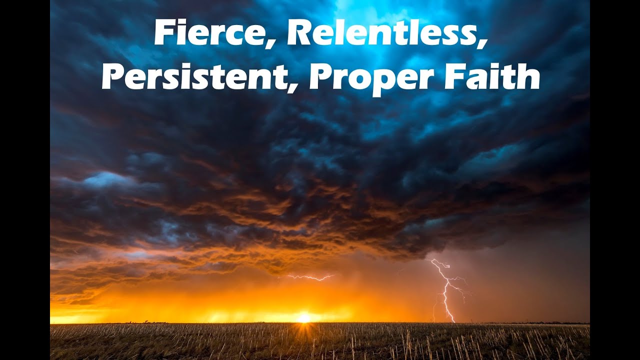 Sunday AM Worship - May 12th, 2024 - "Fierce, Relentless, Persistent ...