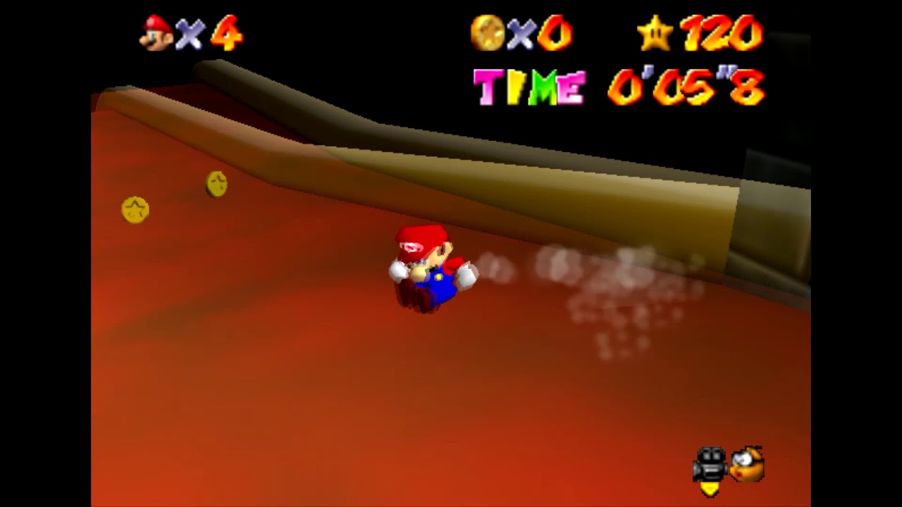 Princess Secret Slide speedrun trick | Super Mario 64 - YouTube