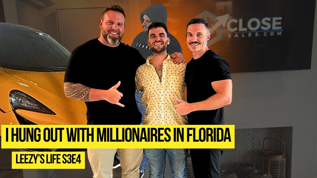 Hanging Out With Millionaires for the Close Sales Client Retreat (Leezy ...