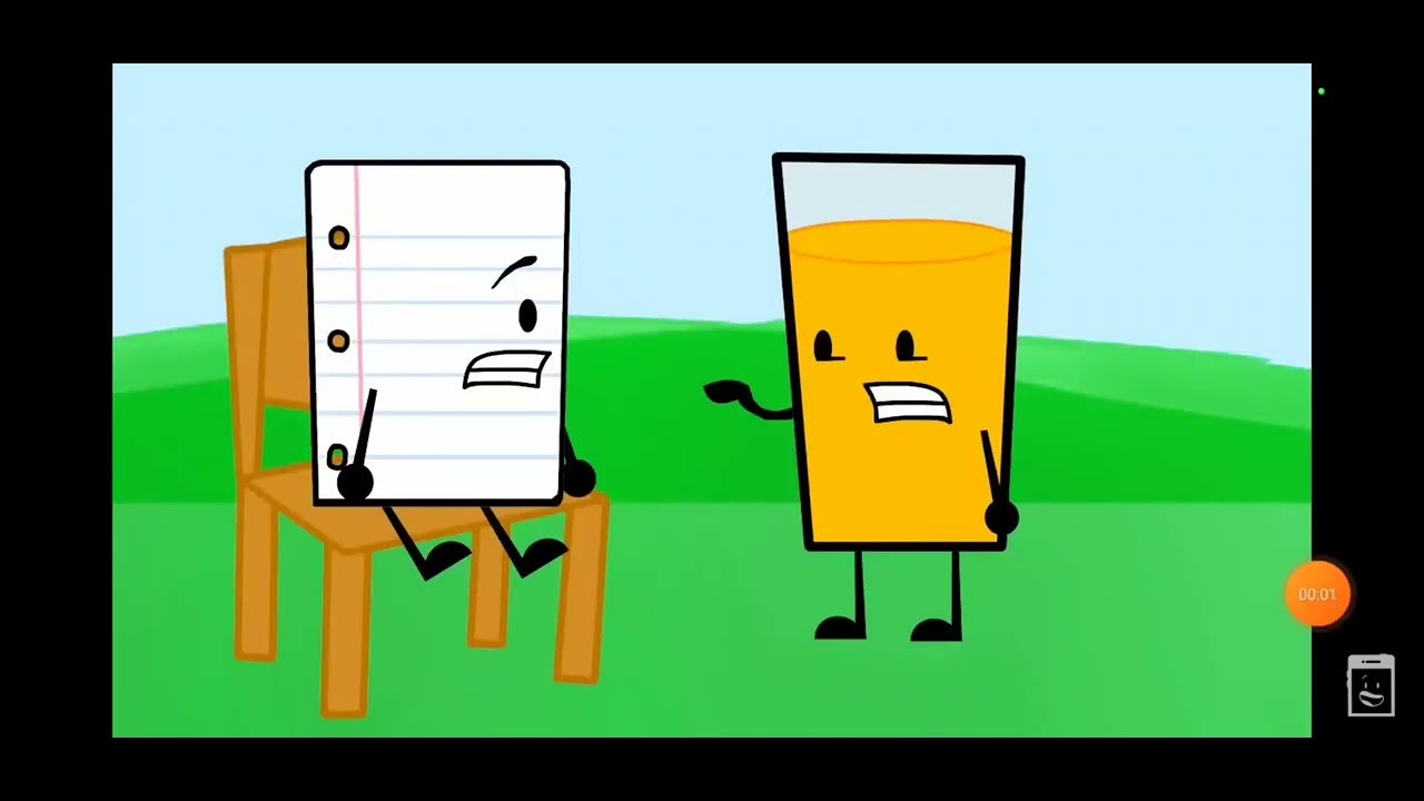 Everytime paper becomes evil in Inanimate Insanity. - YouTube