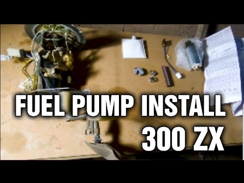 300ZX Fuel Pump Install (Part 1) - YouTube
