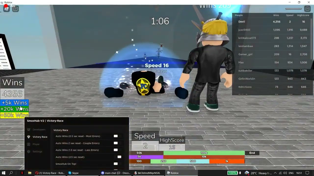 Victory Race autofarm script pastebin working 100% - YouTube