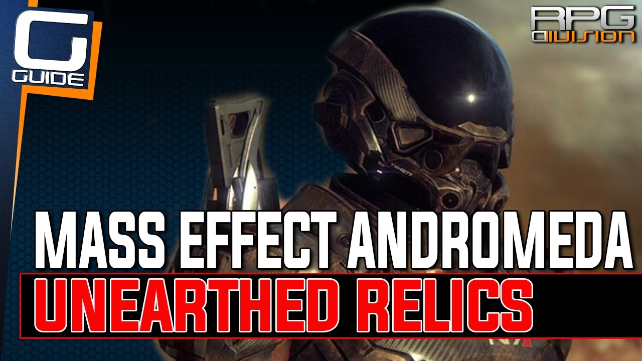 Mass Effect Andromeda - Unearthed Relic Locations - YouTube