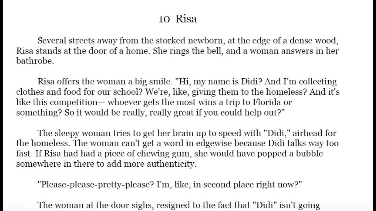 Unwind: Part Two Chapters 9-10 - YouTube