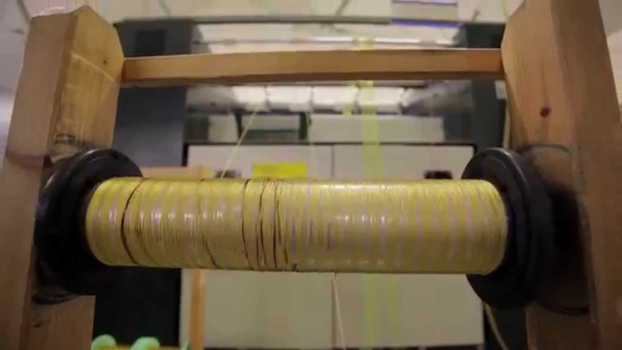 Weaving pure gold - YouTube