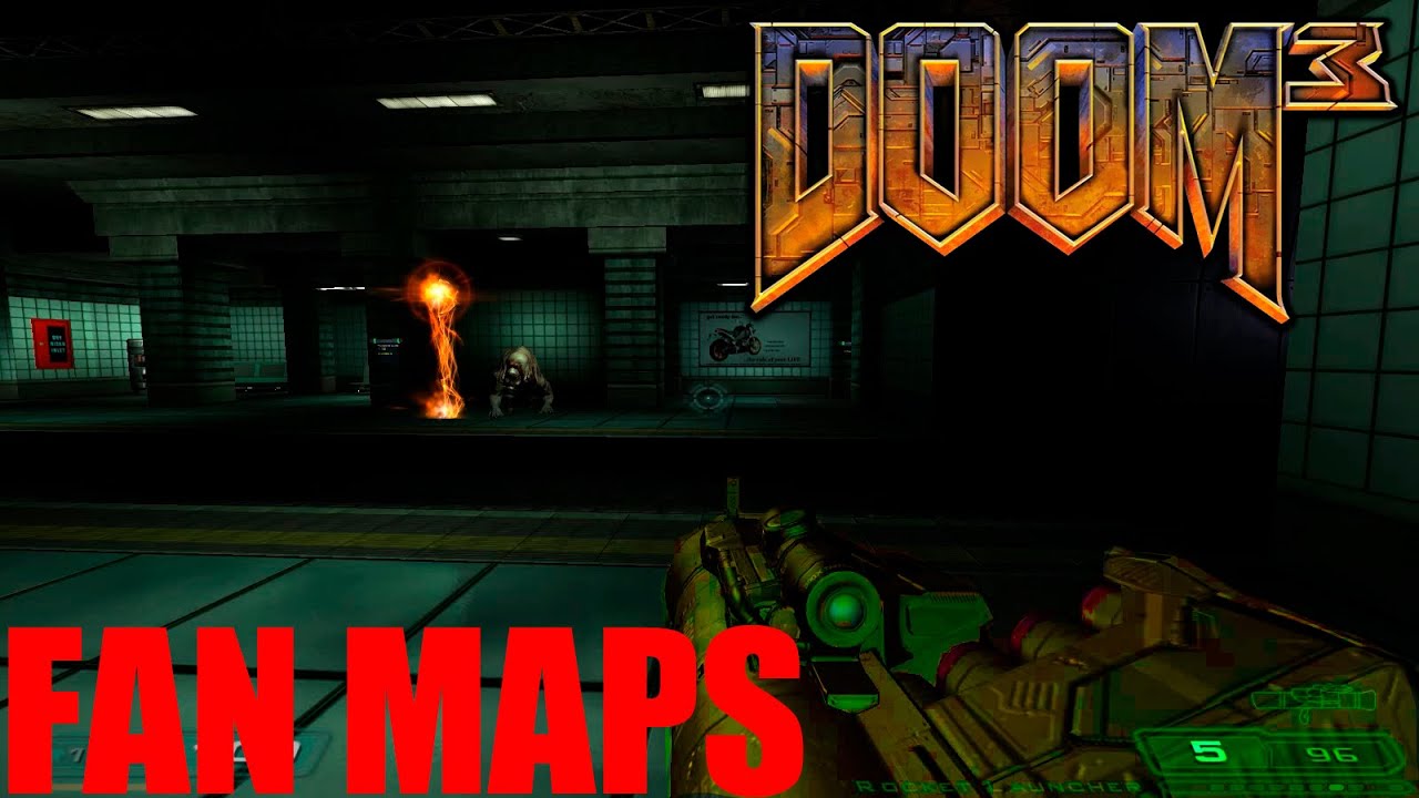 End Of The Line - Walkthrough 04 - DOOM 3 : Custom Fan Maps - YouTube
