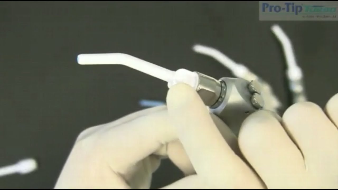 Bring air and water to life with Pro-Tip Turbo syringe tips - YouTube
