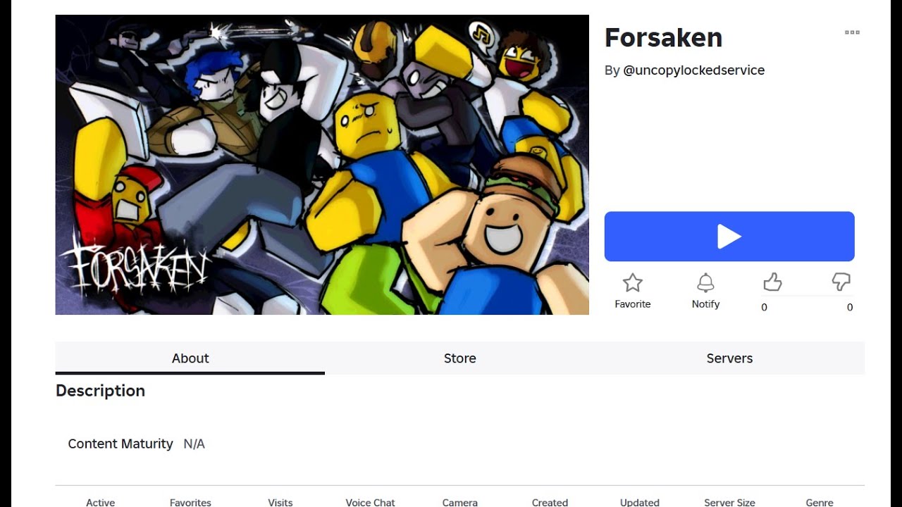 Forsaken Uncopylocked - YouTube