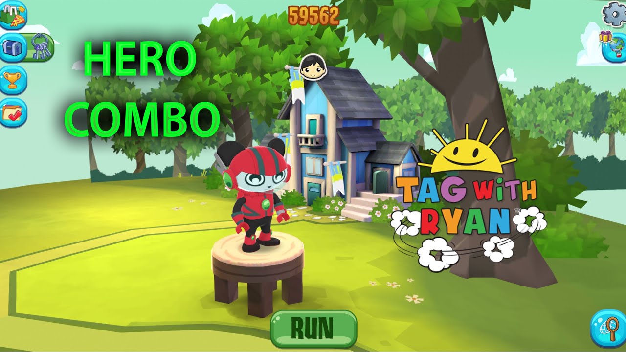 TAG WITH RYAN UPDATE - HERO COMBO NEW CHARACTER UNLOCKED - Ryan's World ...