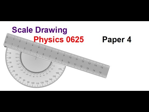 Scale Diagram Drawing for Physics 0625 IGCSE (simplified) - YouTube