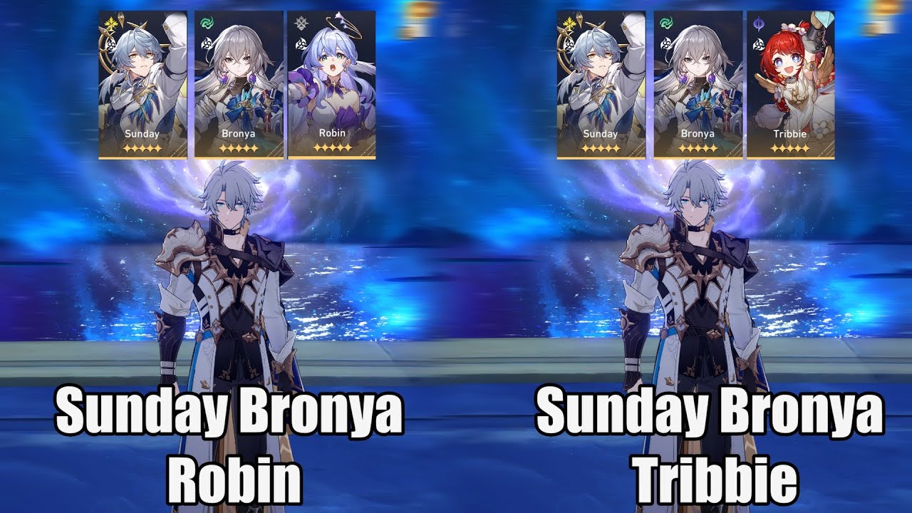How Much Does Sunday Bronya Robin Vs Sunday Bronya Tribbie Buff Phainon ...
