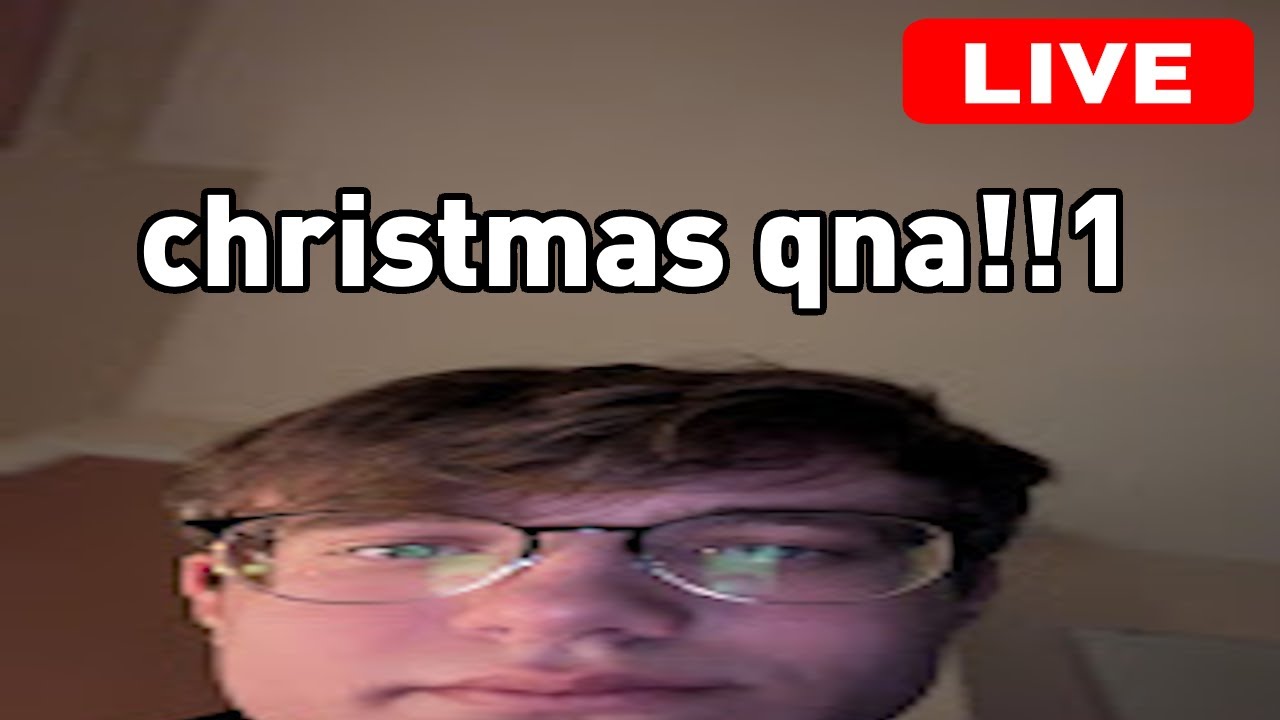 LIVE christmas qna special! with pengtastic - YouTube
