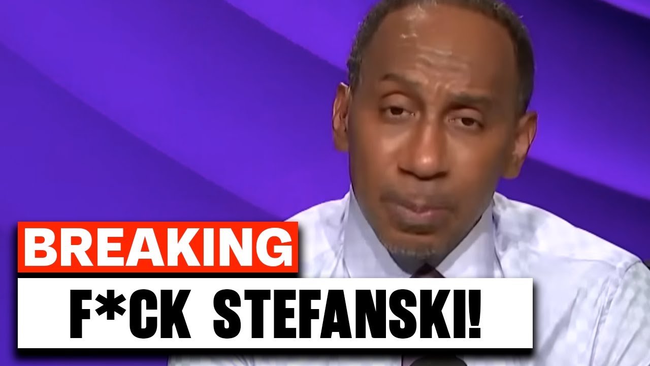 Stephen A Smith GOES NUCLEAR ON Stefanski After He SPEAKS OUT Against ...