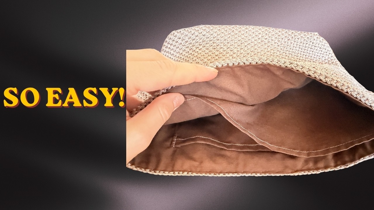 DIY Bag Lining Tutorial | How to Sew a Perfect Bag Lining Step by Step ...