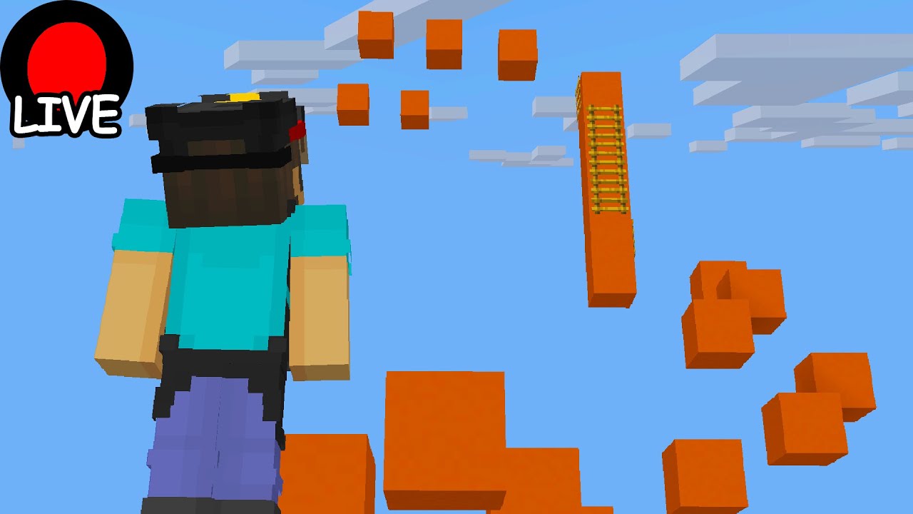 *Building Minecraft's Hardest Challenge - LIVE - YouTube