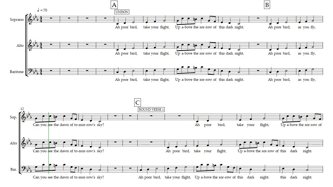 Ah, Poor Bird (Sing-Along Round) - YouTube