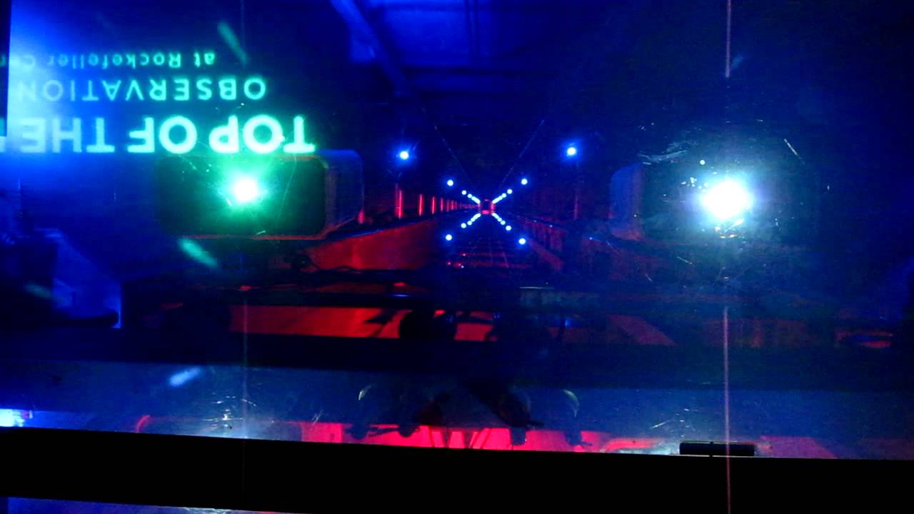 the elevator in 30 rockefeller plaza - "30 rock" top of the rock - YouTube