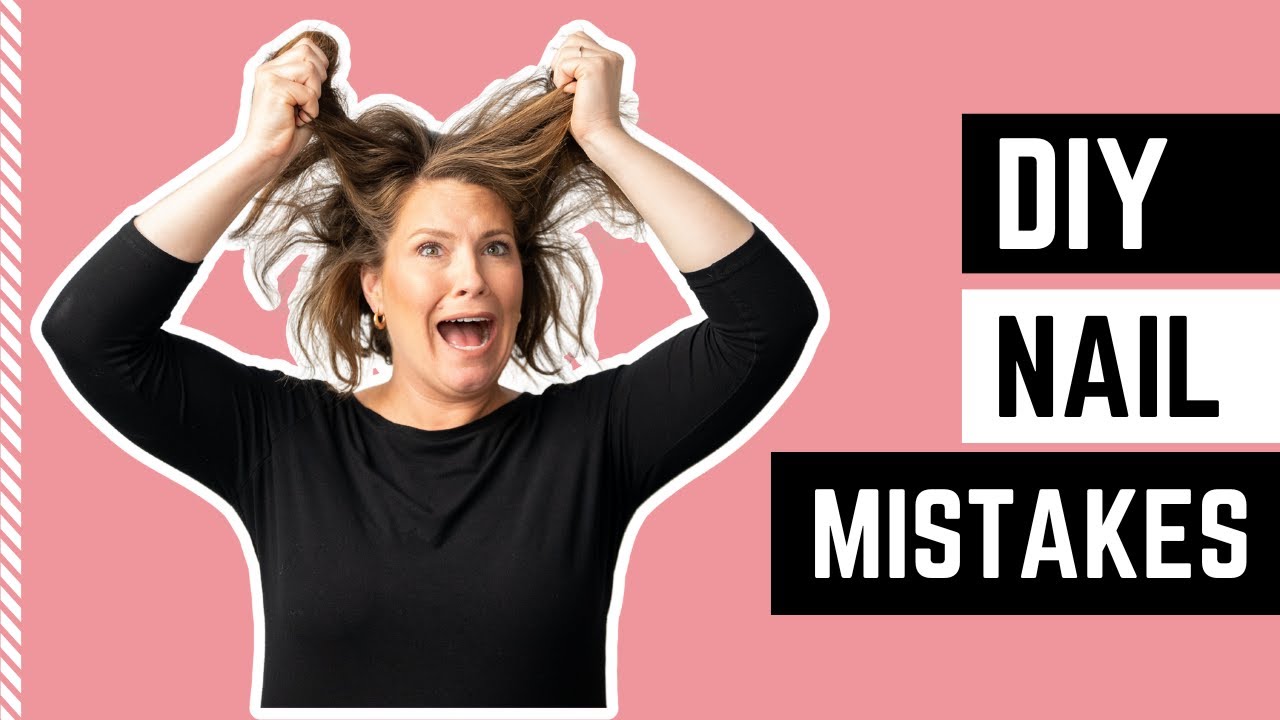 DIY Nail MISTAKES at Home | How to Dry Manicure - YouTube