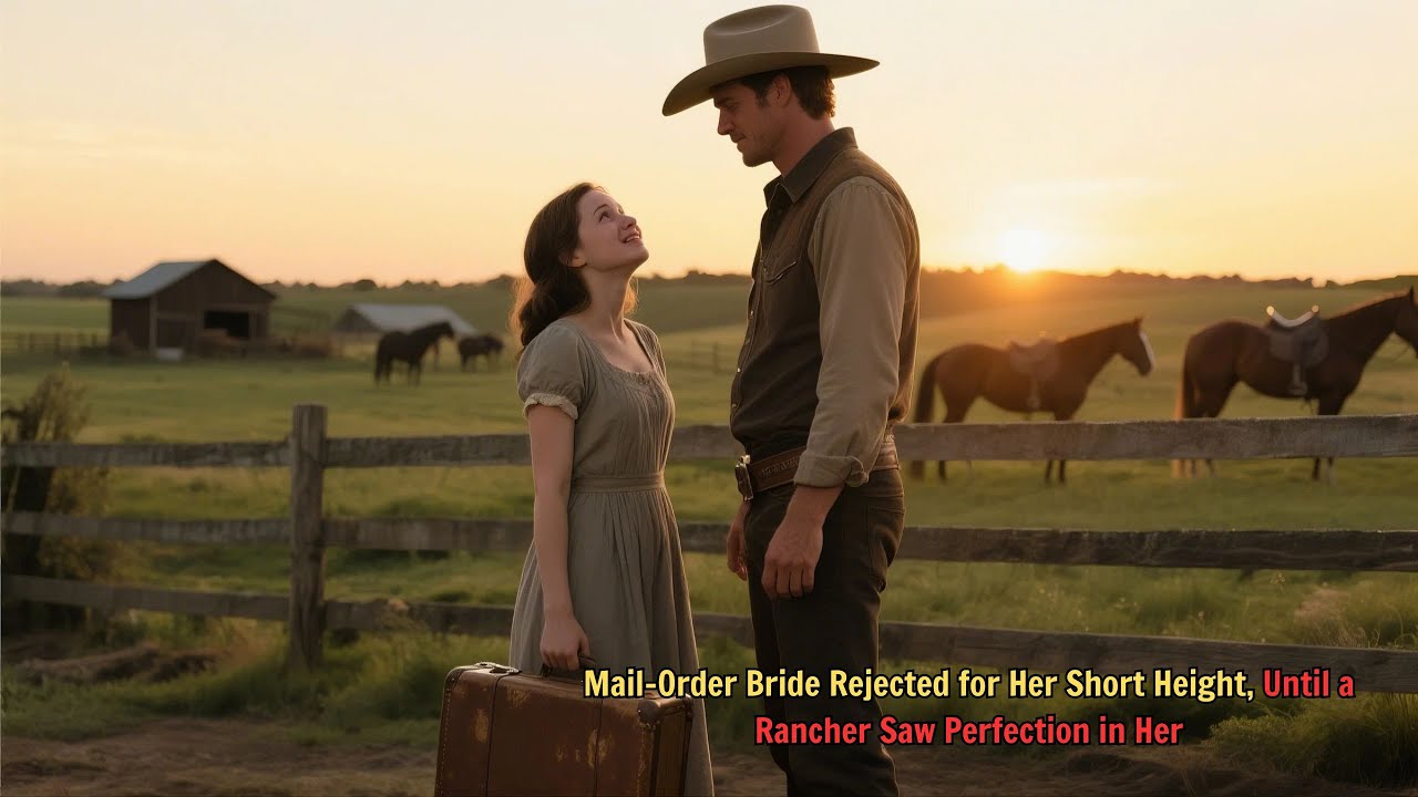 Mail Order Bride Rejected for Her Short Height, Until a Rancher Saw ...