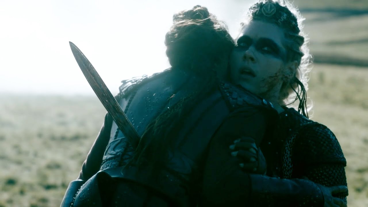 Vikings Lagertha Kills Astrid Death Scene 5x10 Full Hd Youtube