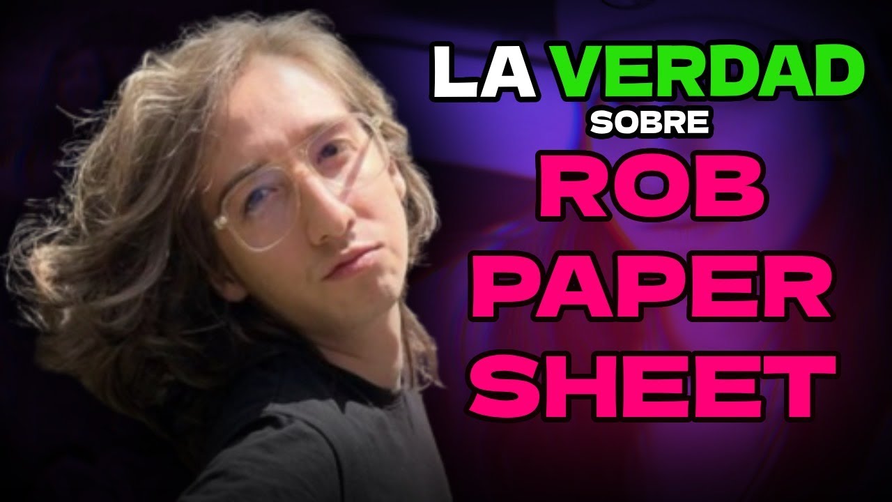 Desenmascarando a Rob Paper Sheet: ¿Humor o Pura Humillación? - YouTube