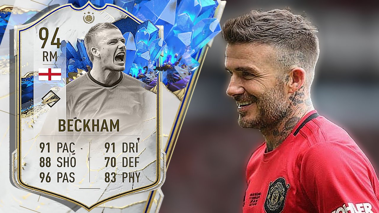 94 TOTY ICON BECKHAM PLAYER REVIEW FIFA 23 - YouTube