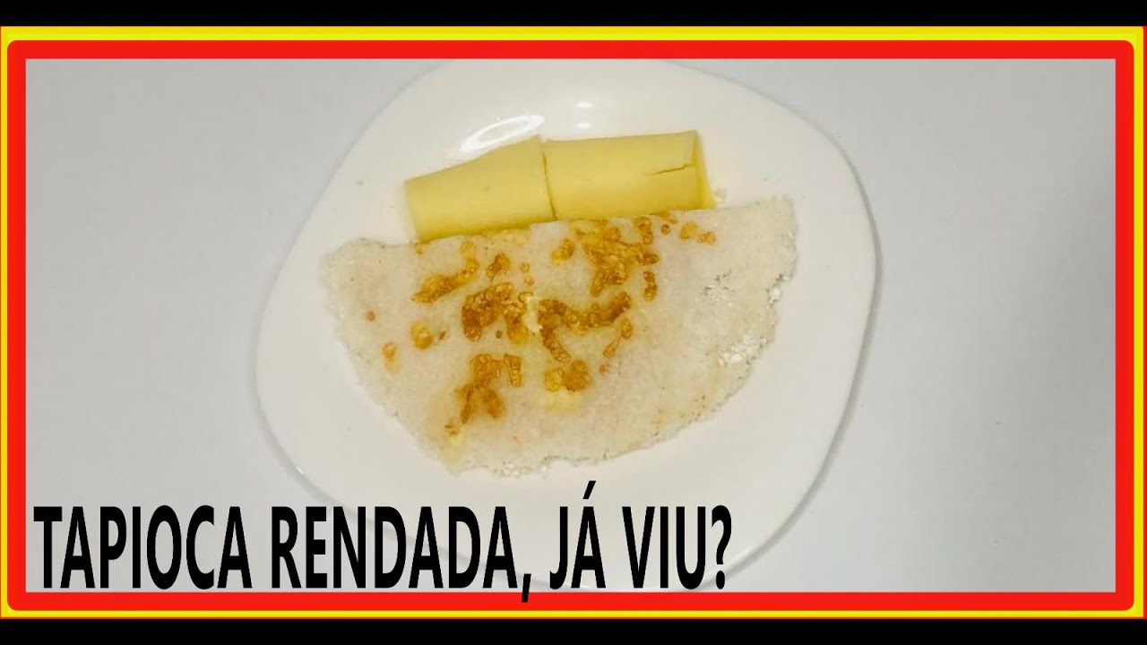 DIETA LOW CARB COM TAPIOCA RENDADA! #1001DKS - YouTube